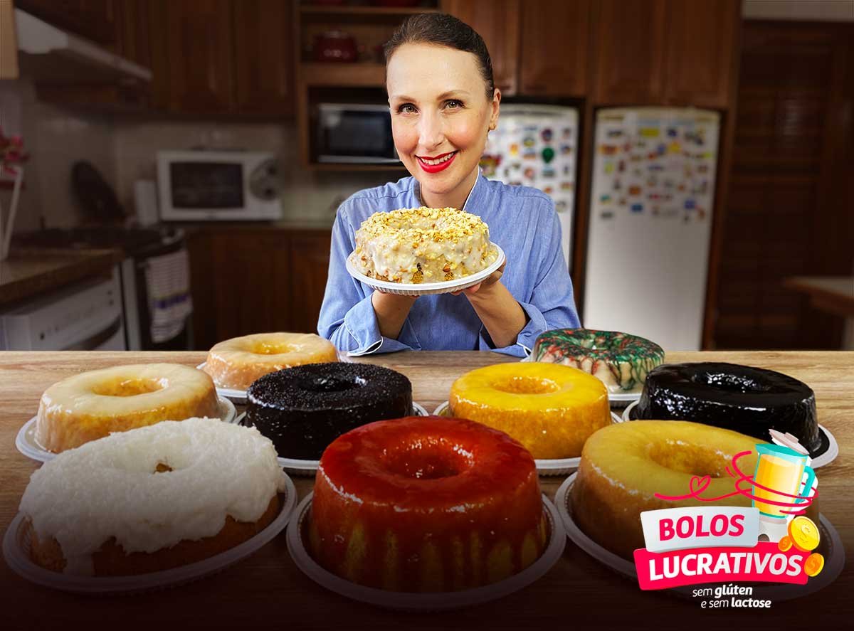 Curso de Bolos sem Trigo da Chef Susan Martha – Bolos Lucrativos sem ...